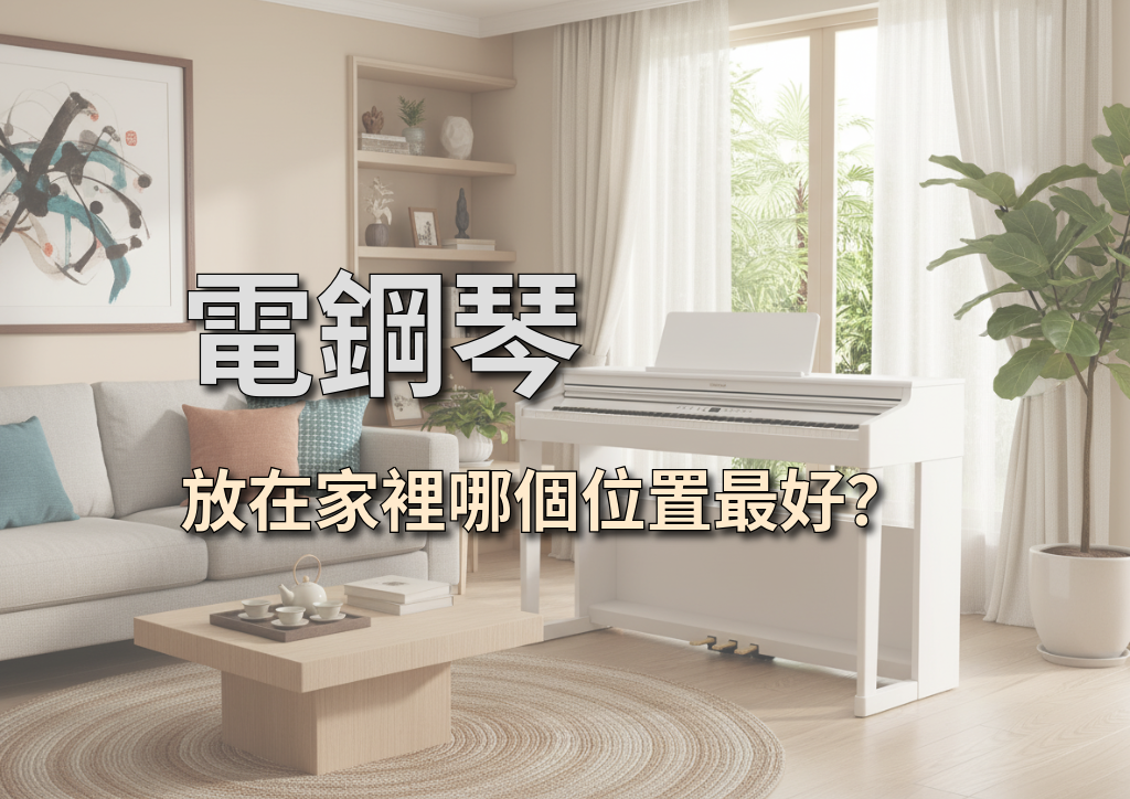 電鋼琴放在家裡哪個位置最好？決定你會不會每天想坐下來彈的關鍵，其實就在空間選擇 - Keylife二手電鋼琴專售旗艦館